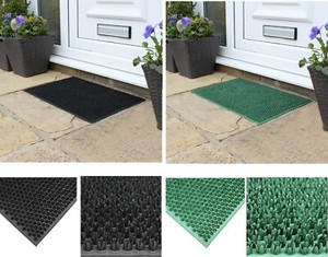 OUT DOOR MAT CONDOR RUBBER ASTRO TURF LOOK GRASS SCRAPER ENTRANCE ...