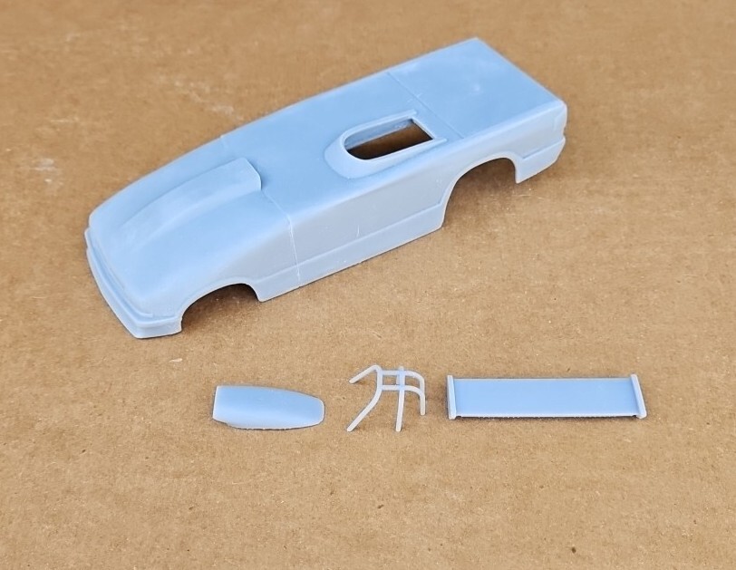 ABS-LIKE RESIN 3D PRINTED 1/25 1994-04 CHEVY S-10 ROADSTER BODY CAGE ...