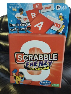 Scrabble Frenzy Tile & Card Game - Hasbro Gaming *New & Sealed* | eBay