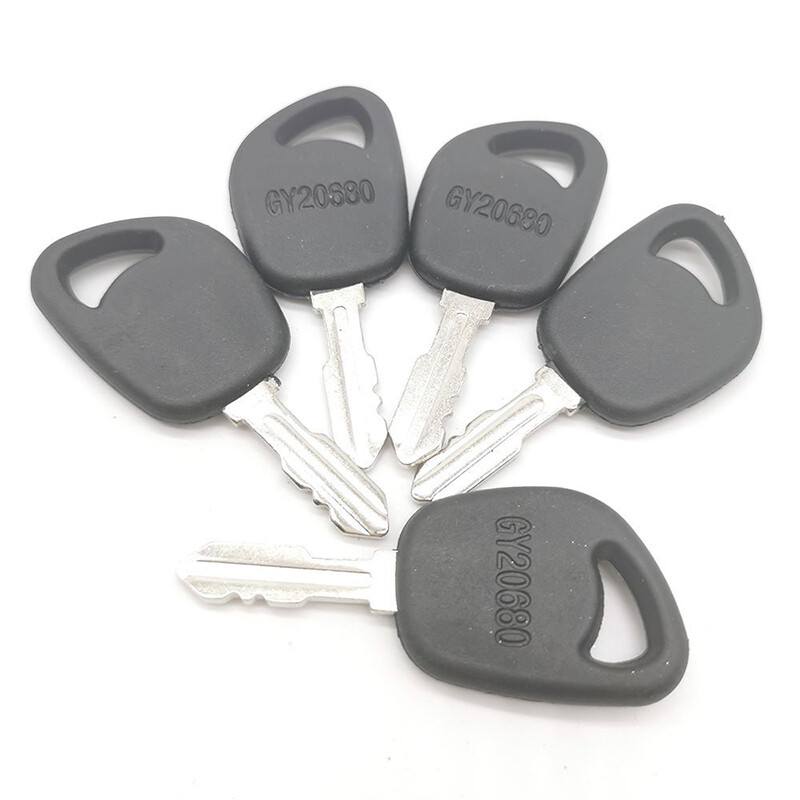 5 GY20680 Ignition Keys for John Deere D L LT X Series Tractors D100 ...