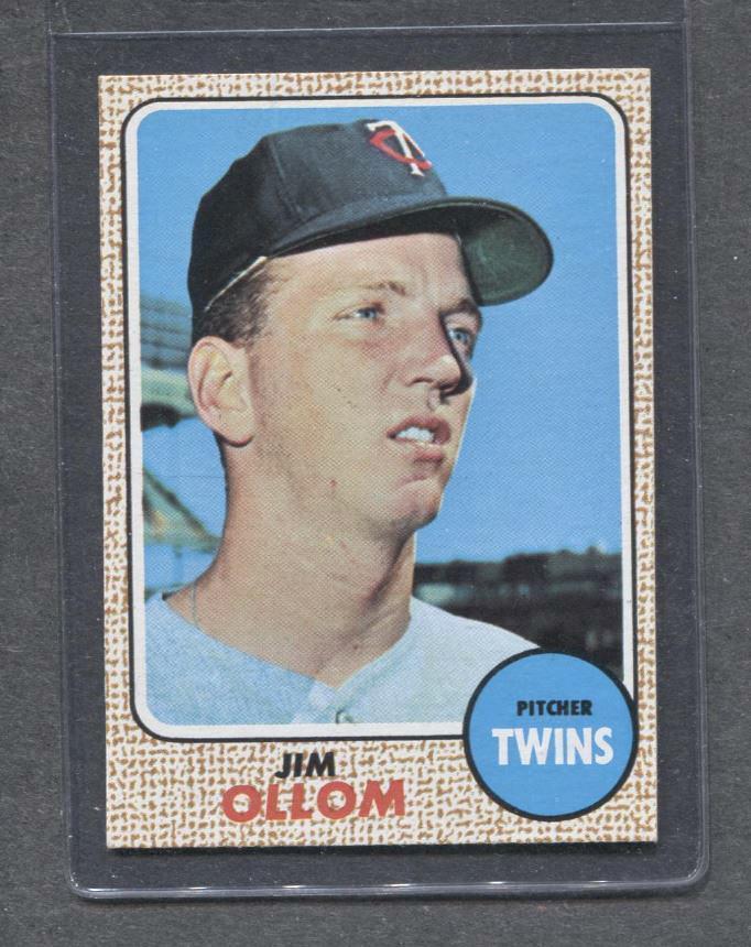 1968 Topps #91 Jim Ollom (Twins) Ex-Mt A1 | eBay