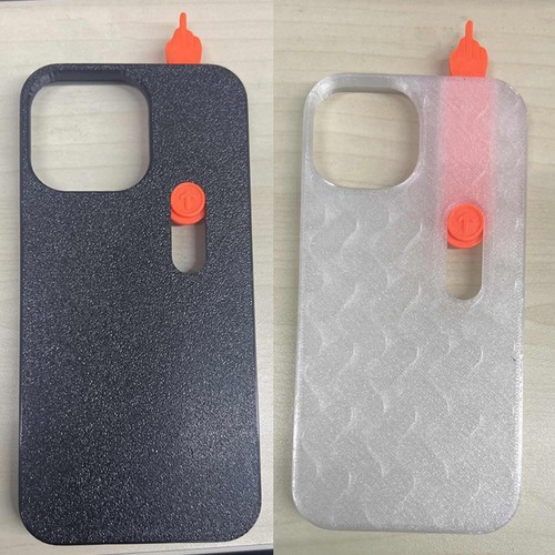3D Printed Sliding Middle Finger Phone Case Toy Friendly Gesture Models ...