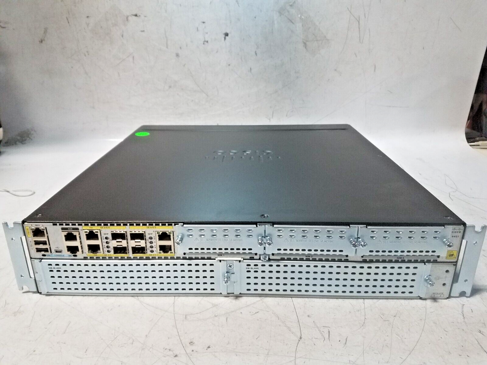 Cisco ISR4451-X/K9 4451 Integrated Service Router with 4 Onboard GE | eBay