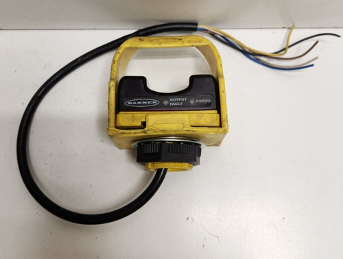 GUARANTEED! BANNER 30V SELF-CHECKING TOUCH BUTTON W/YELLOW F.C ...