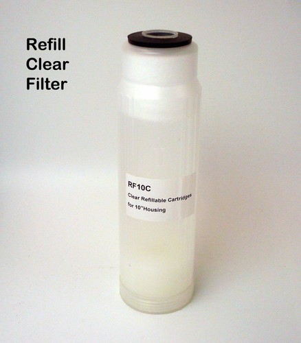 New Refillable 10" Empty Cartridge Canister for Carbon DI Resin | eBay