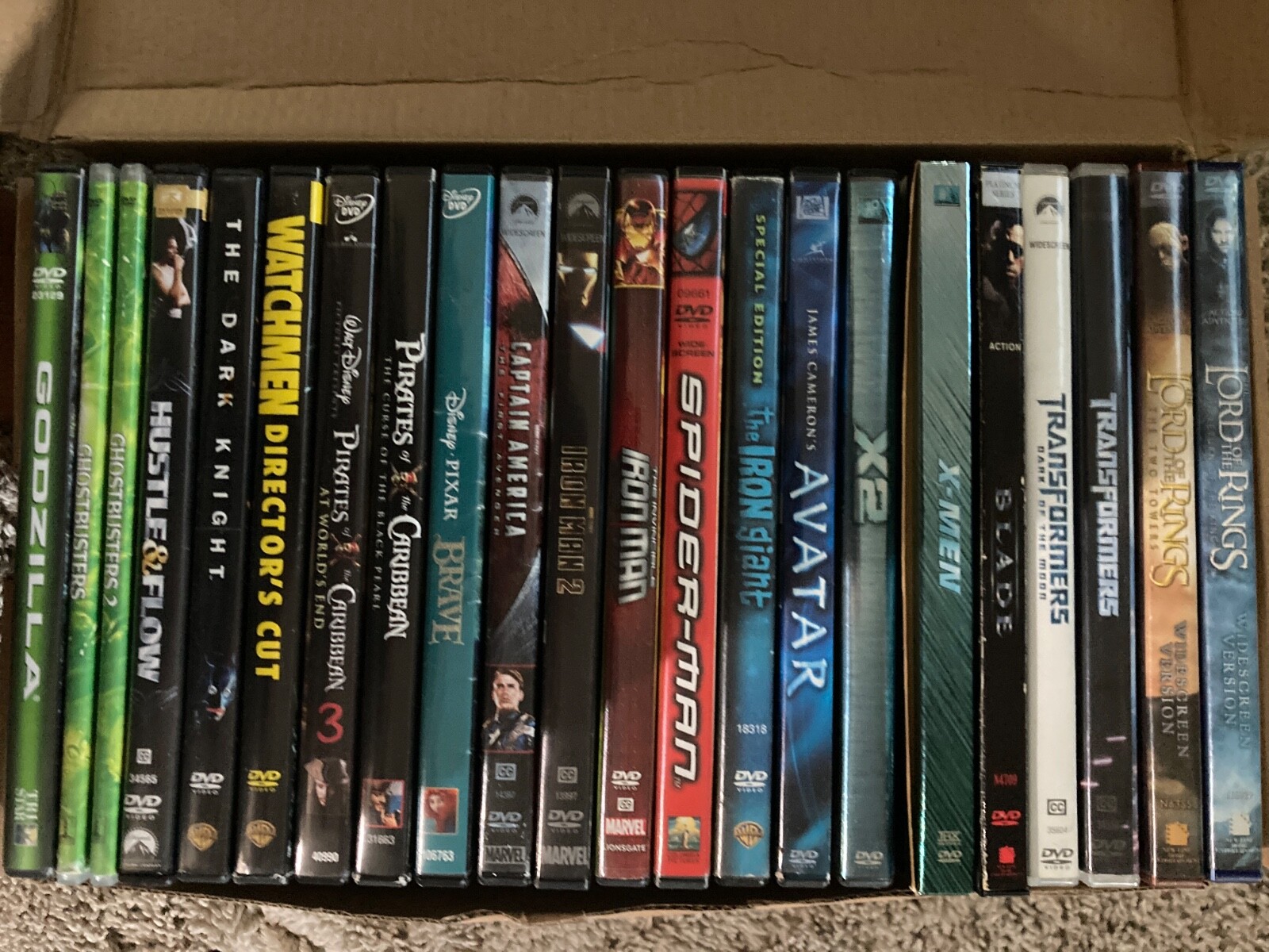 DVDs, many different types of movies. Buy them all together. | eBay