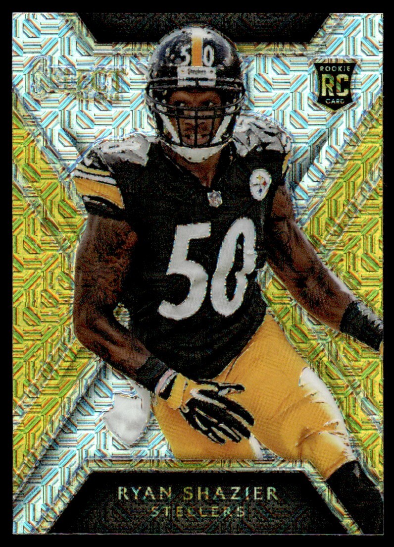 2014 Panini Select Mojo Prizm Ryan Shazier Rookie Pittsburgh Steelers ...