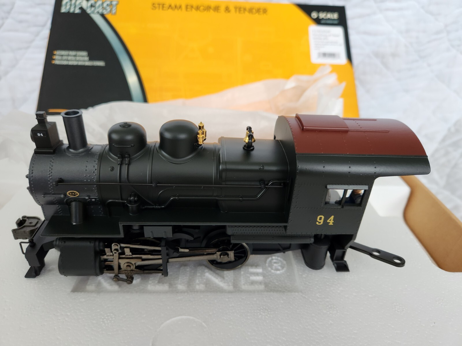 K-Line Pennsylvania A5 Steam Switcher #94 O Gauge 3 Rail for sale ...