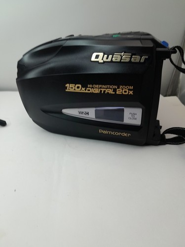 QUASAR VM-D51 VHS-C 150X DIGITAL 20X ZOOM CAMCORDER VIDEO CAMERA *NO ...