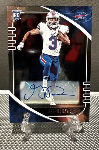 2020 Absolute GABRIEL DAVIS Rookie Auto Autograph Mirror Gabe 2🔥Buffalo ...