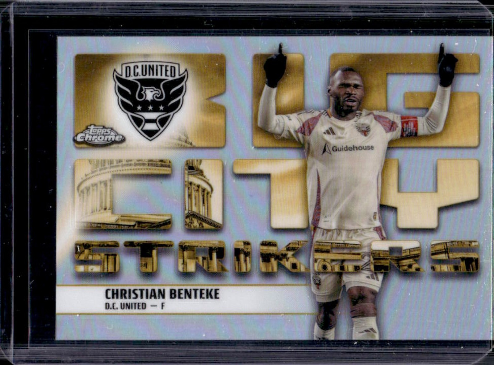 2025 Topps Chrome Christian Benteke Big City Stickers Skylight ...