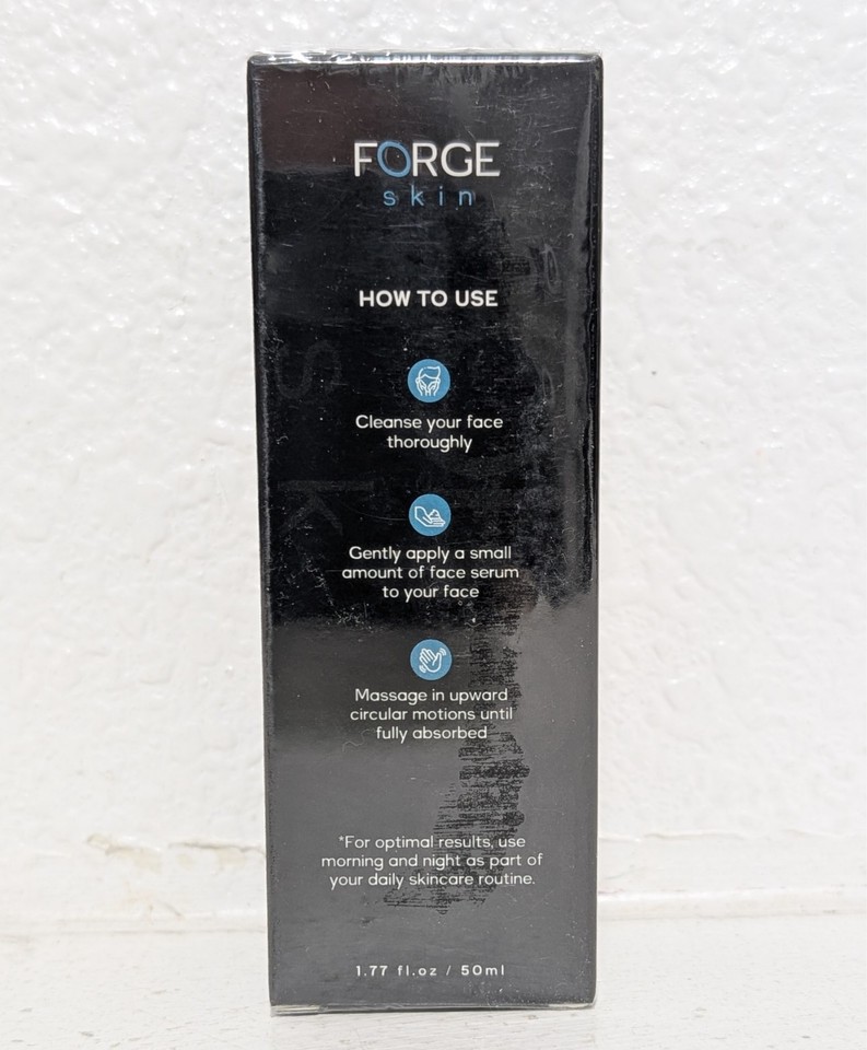 Forge Skin For Men Beef Tallow Based Face Serum, New in Factory Wrap ...