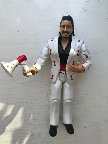 WWE JIMMY HART JAKKS WRESTLING ACTION FIGURE WWF CLASSIC SUPERSTARS 3 ...