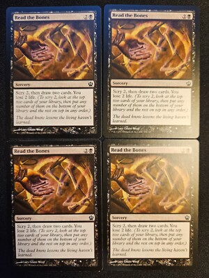 MTG 4x Read the Bones 101/249 Moderate Play | eBay