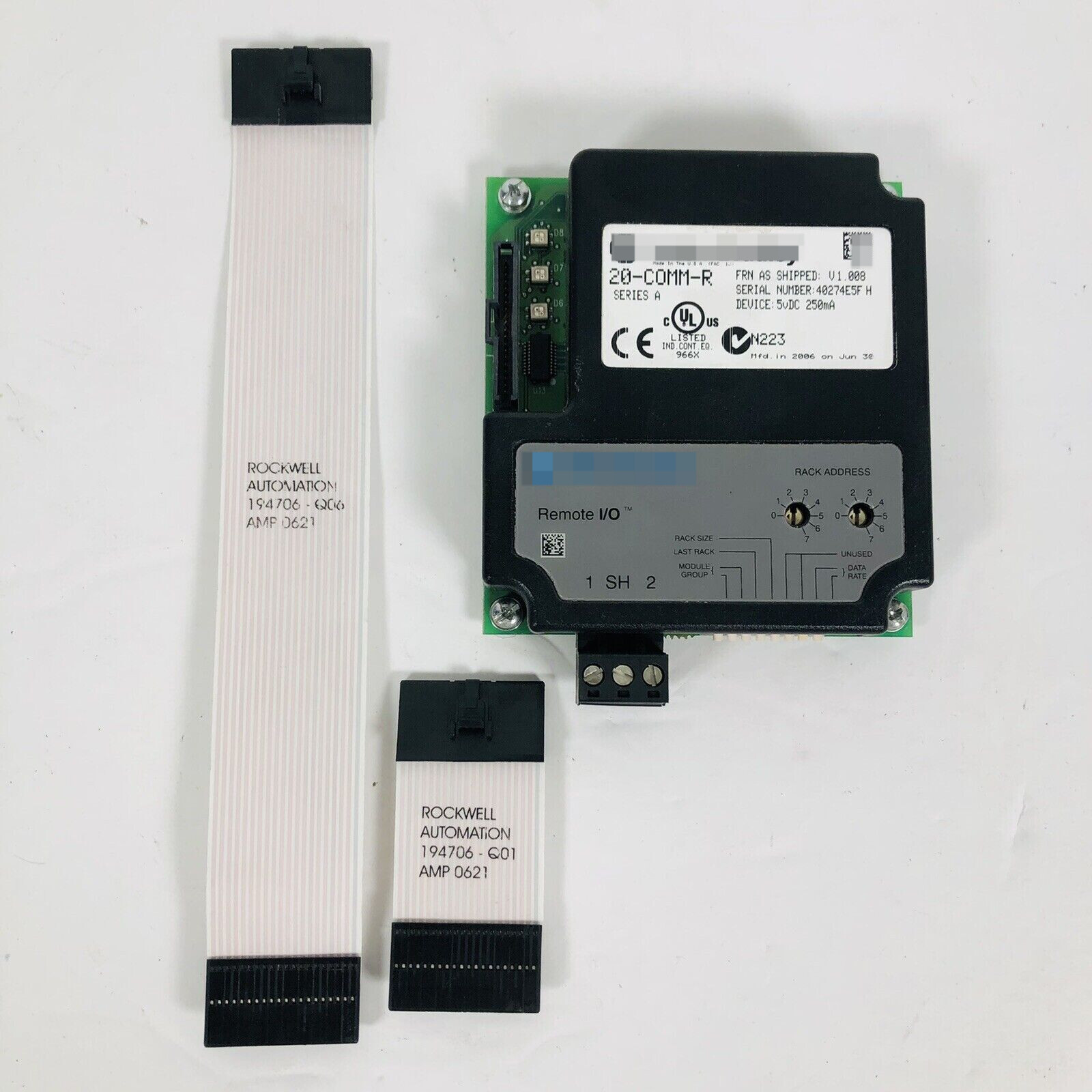 20-COMM-R /A PowerFlex Remote I/O Communication Adapter | eBay