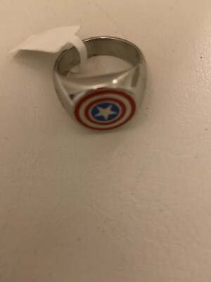 Orginal Captain America Ring Size 12 | eBay