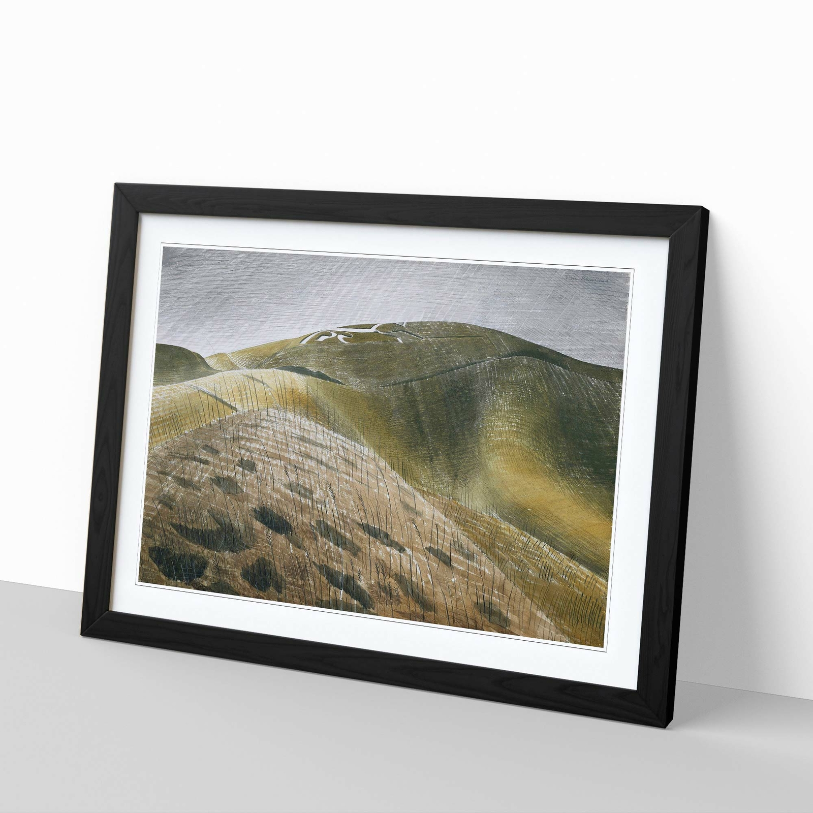Eric Ravilious Vale of the White Horse Framed Wall Art Print Picture ...