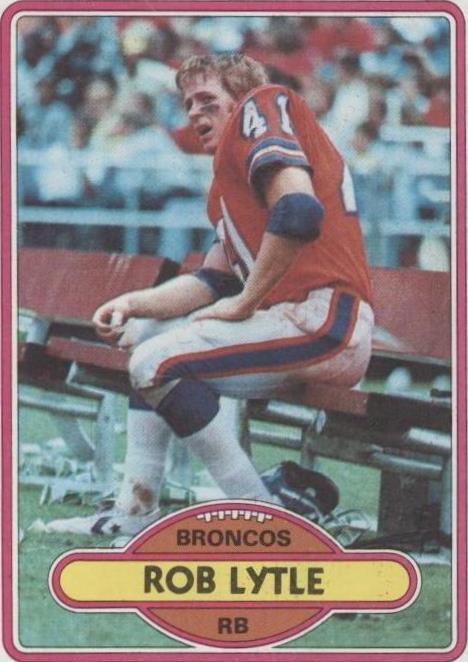 1980 Topps - Rob Lytle #252 for sale online | eBay