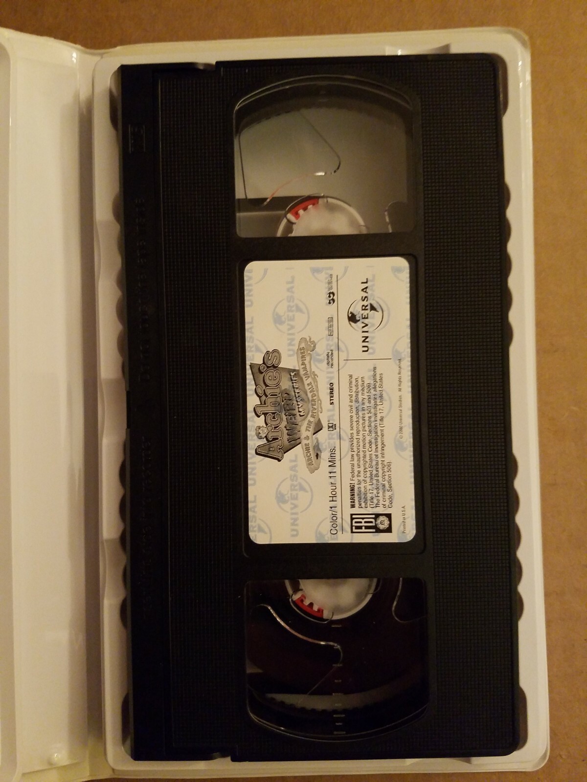 Archies Weird Mysteries: Archie the Riverdale Vampires (VHS, 2000 ...