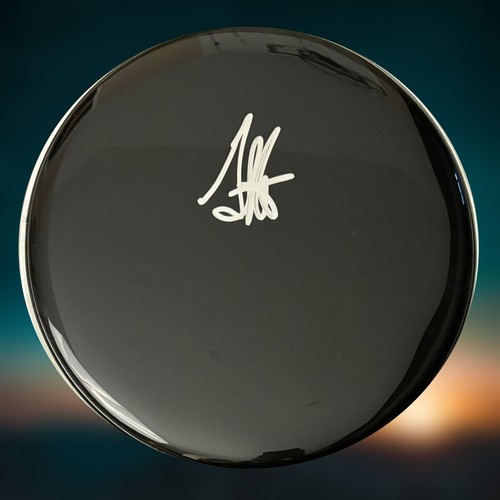 GFA David Lee Roth's Drummer Gregg Bissonette Firmato 10 " Drumhead G2 ...