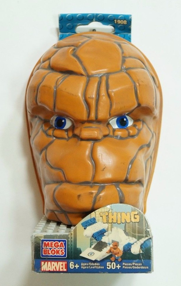 MEGA BLOKS MARVEL : THE THING HEAD FANTASTIC 4 #1908 50 PCS | eBay