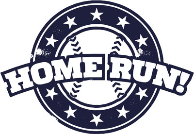 Baseball Home Run Sport Stamp Car Bumper Sticker Decal 5" x 4" | eBay