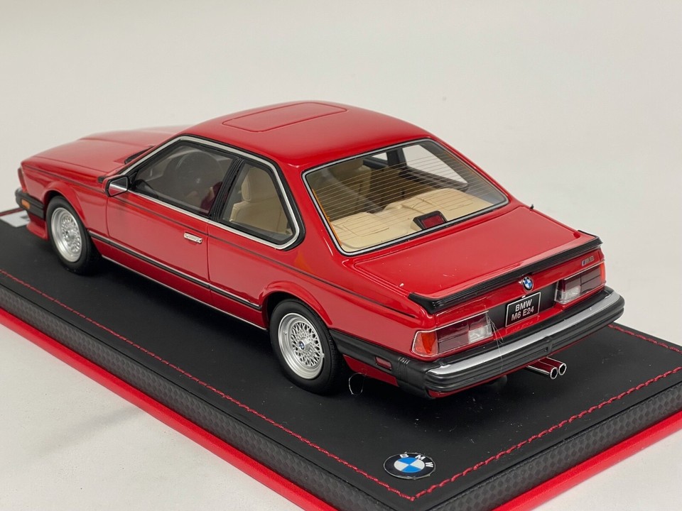 1/18 Otto GT Spirit BMW M6 E24 coupe in henna red OT1018 Custom Base ...