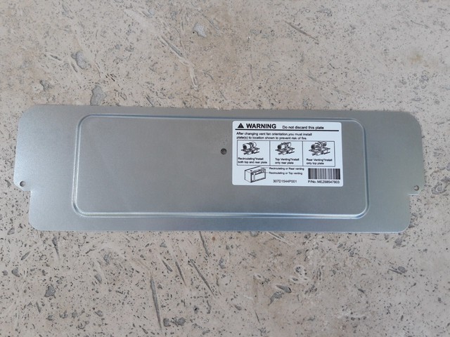 WB06X35395 GE MICROWAVE VENT MOTOR COVER JVM7195SF1SS for sale online ...