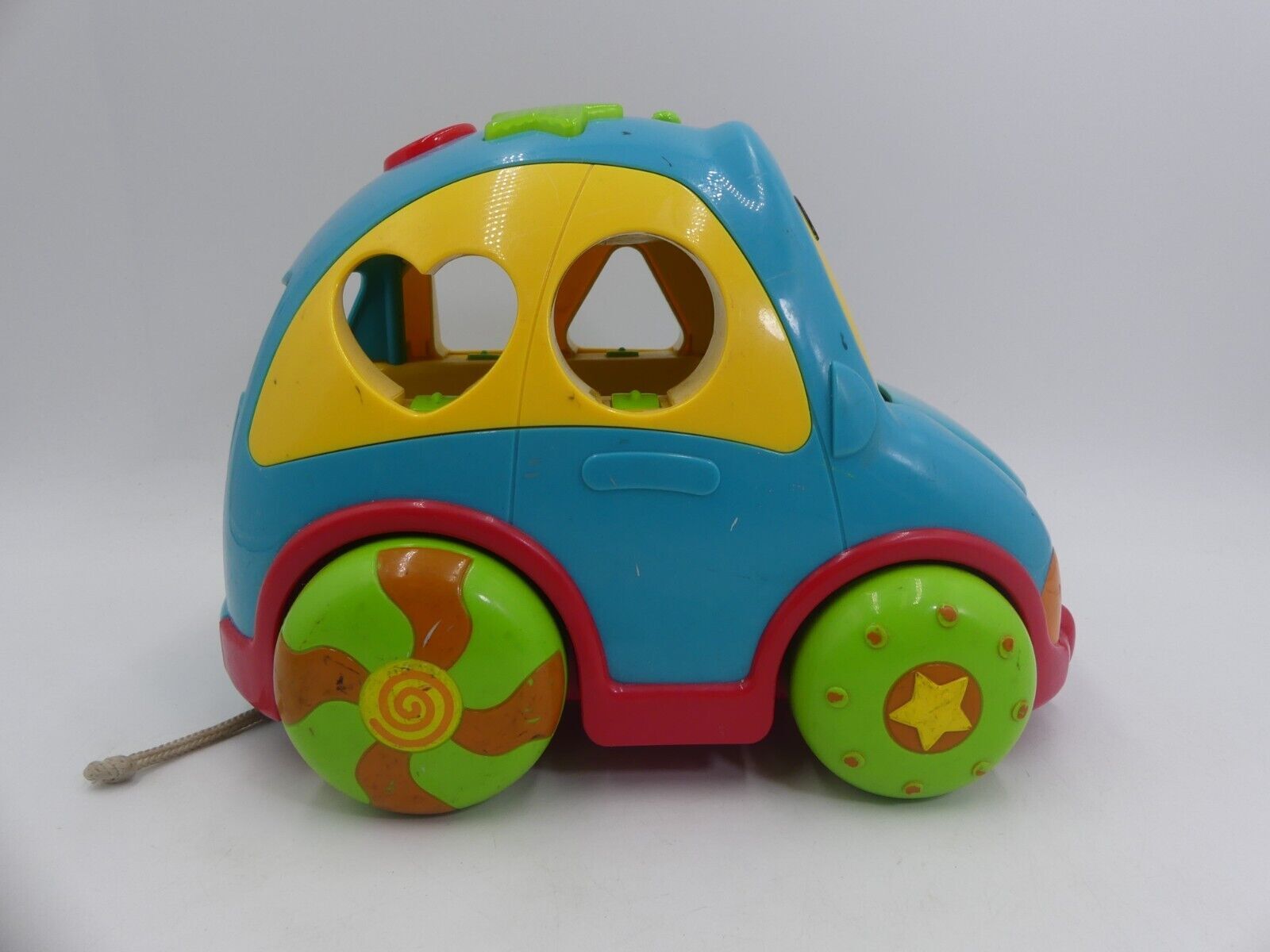 ELC EARLY LEARNING CENTER BABY TOY SHAPE SORTING CAR GREEK | eBay