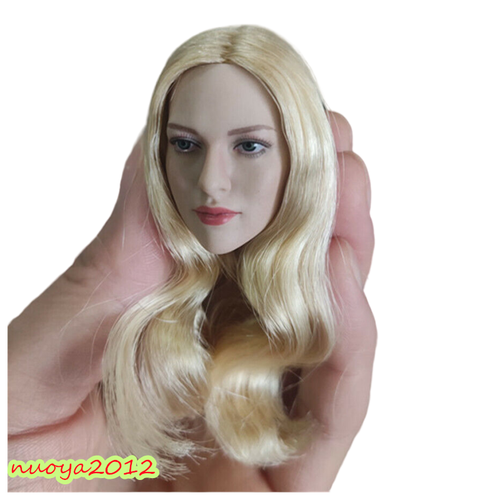KIMI 1/6 Female Head KT004 Universal Sculpt Carved Model PVC 2in ...