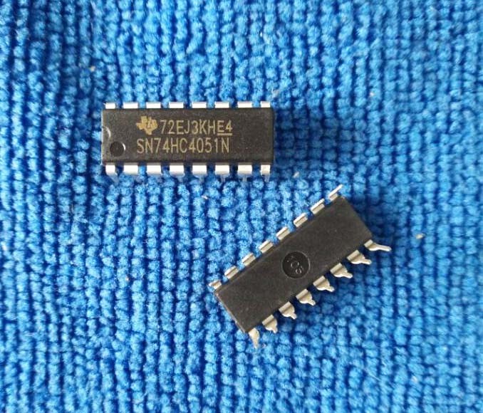 50pcs NEW SN74HC4051N 74HC4051 4051 IC MUX/DEMUX DIP-16 | eBay