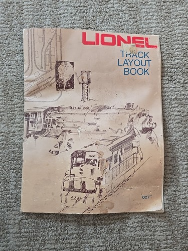 Vintage Lionel 1971 track layout book | eBay