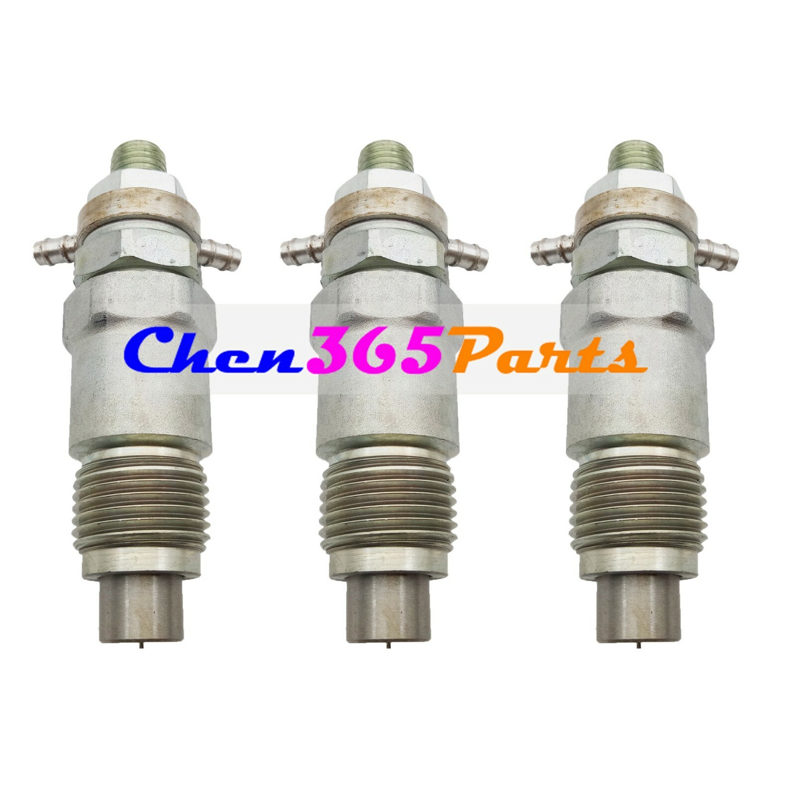 Set of 3 Fuel Injector For Kubota M4000 M4050 M4050DT M4500 M4500DT ...