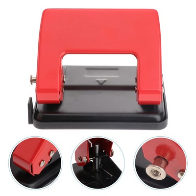 Manual Double Hole Puncher Stationery Paper Puncher Round Hole Two Hole ...
