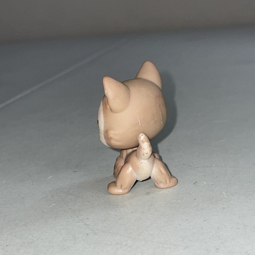 Littlest Pet Shop LPS Hasbro Figure -- #358 Brown Tan Husky Puppy Dog ...