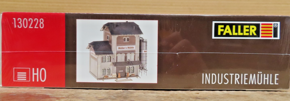 FALLER HO 130228 INDUSTRIAL MILL MODEL KIT, STILL IN PLASTIC WRAP! | eBay