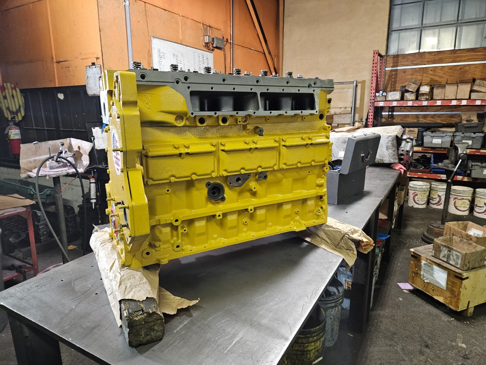Caterpillar 3126B Remanufactured Diesel Engine Long Block (B or an E ...
