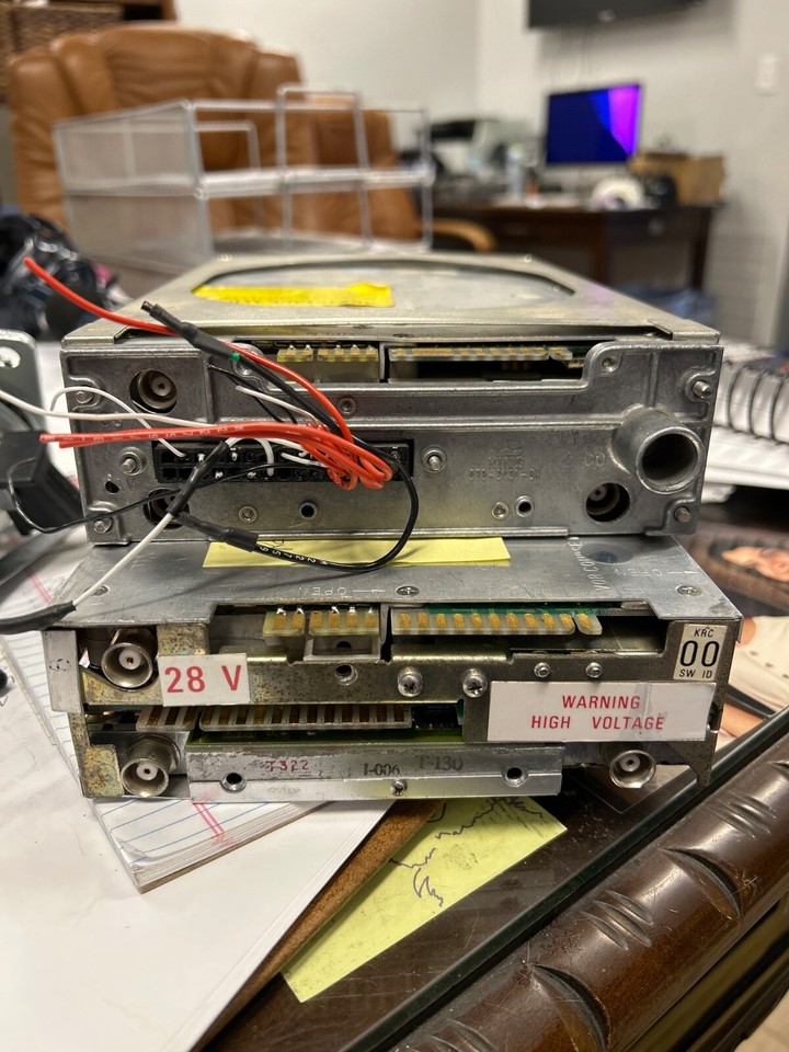 King KX 155/165 TSO Aircraft Radio. Taken from airworthy aircraft w ...