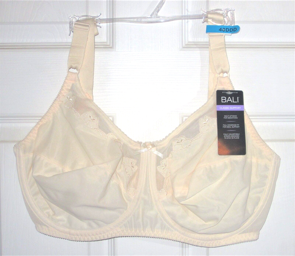 NWT Bali Classic Support DF0180 Underwire Full Coverage Bras: Assorted ...