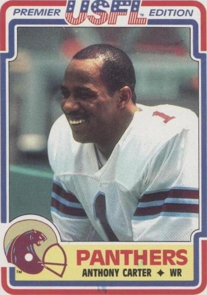 1984 Topps USFL - #59 Anthony Carter (RC) for sale online | eBay