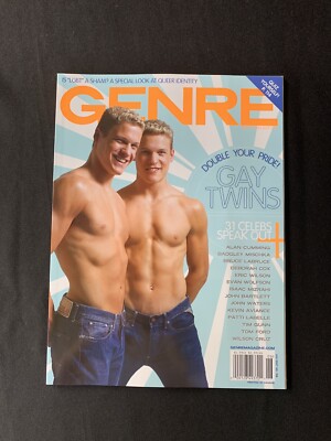 Genre Gay Fashion Magazine June 2007 ~ Alan Cumming, Bruce Labruce | eBay