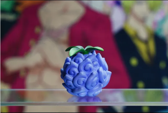 New One Piece Anime Devil Fruit Figures Dark-Dark Fruit Model Figures ...