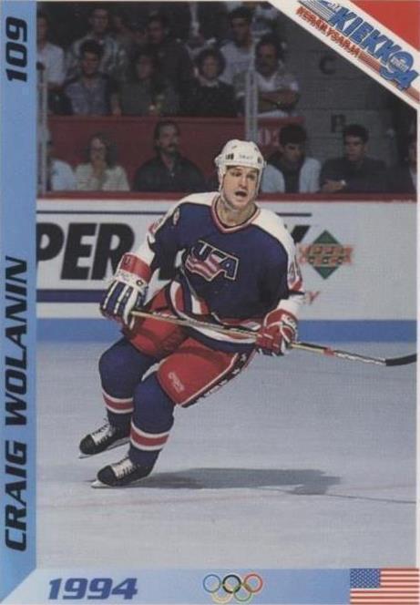 1994 Semic Jaakiekko Finnish - Craig Wolanin #109 for sale online | eBay