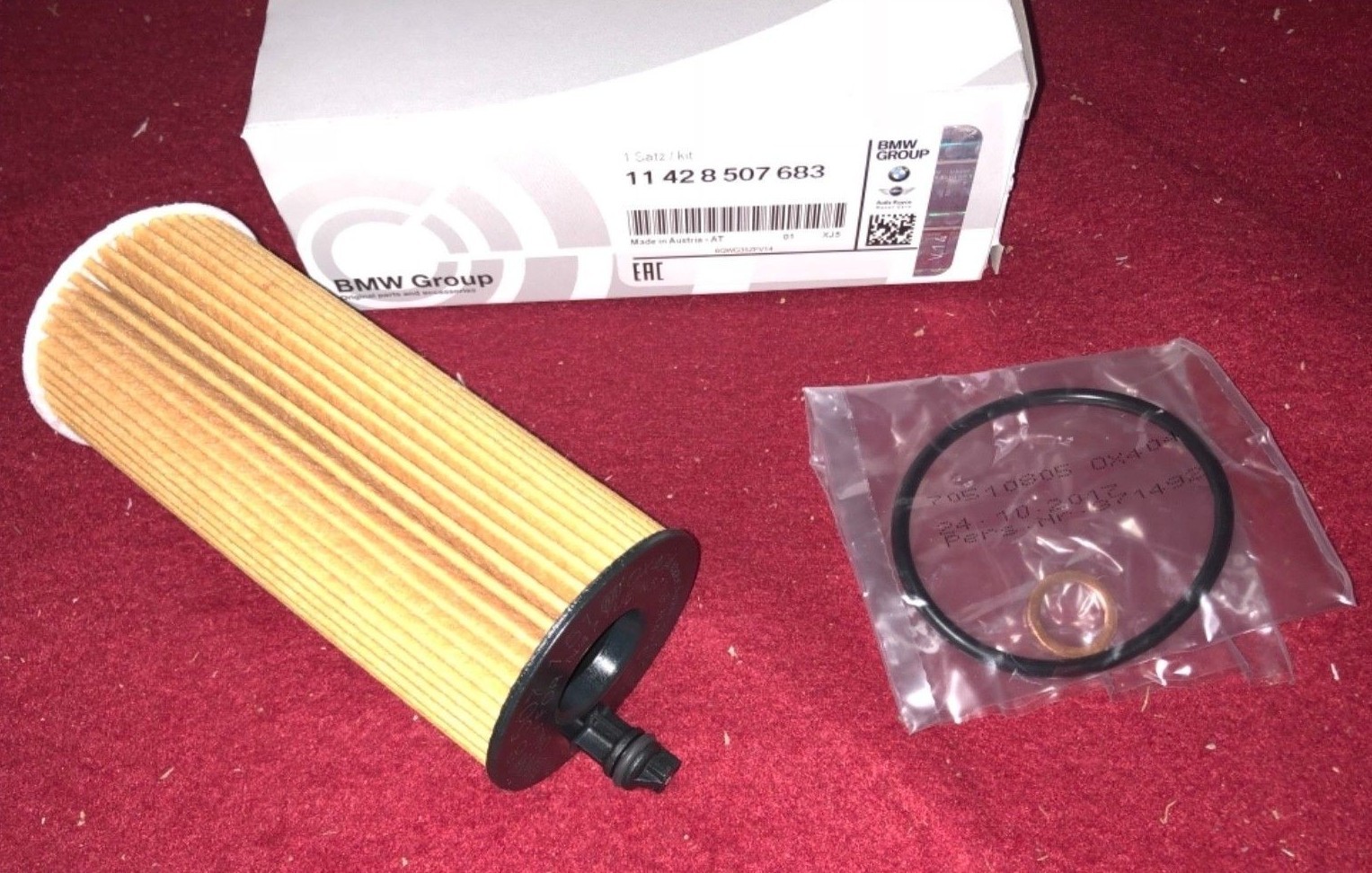 Engine Oil Filter Kit For BMW 328d 328d xDrive 535d 740ld xDrive X3 X5 ...