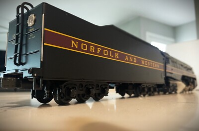 NORFOLK & WESTERN N&W STREAMLINED "J" LOCO, 1/4" SCALE, MTH 20-3024-1 ...