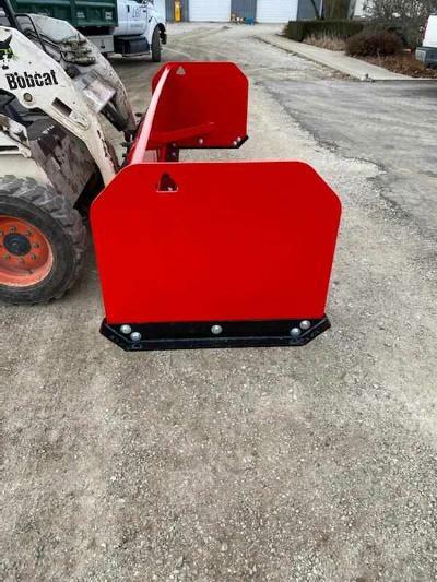 10' x 36" Global Euro Snow Pusher Box Plow HD back drag John Deere ...