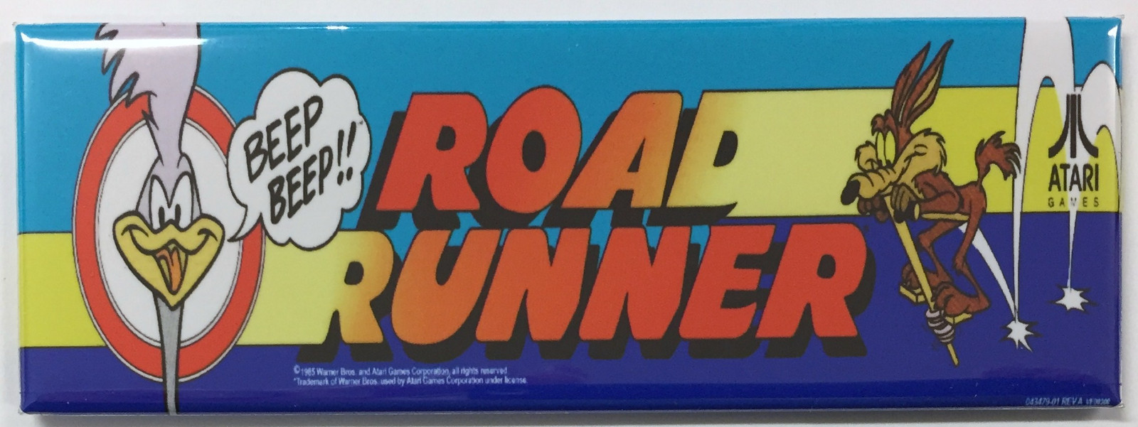 Road Runner Arcade Game Marquee Fridge Magnet | eBay
