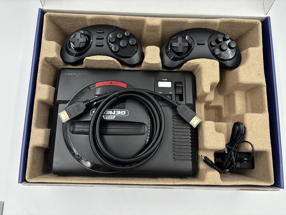 AtGames Sega Genesis Flashback HD Wireless Complete In Box | eBay
