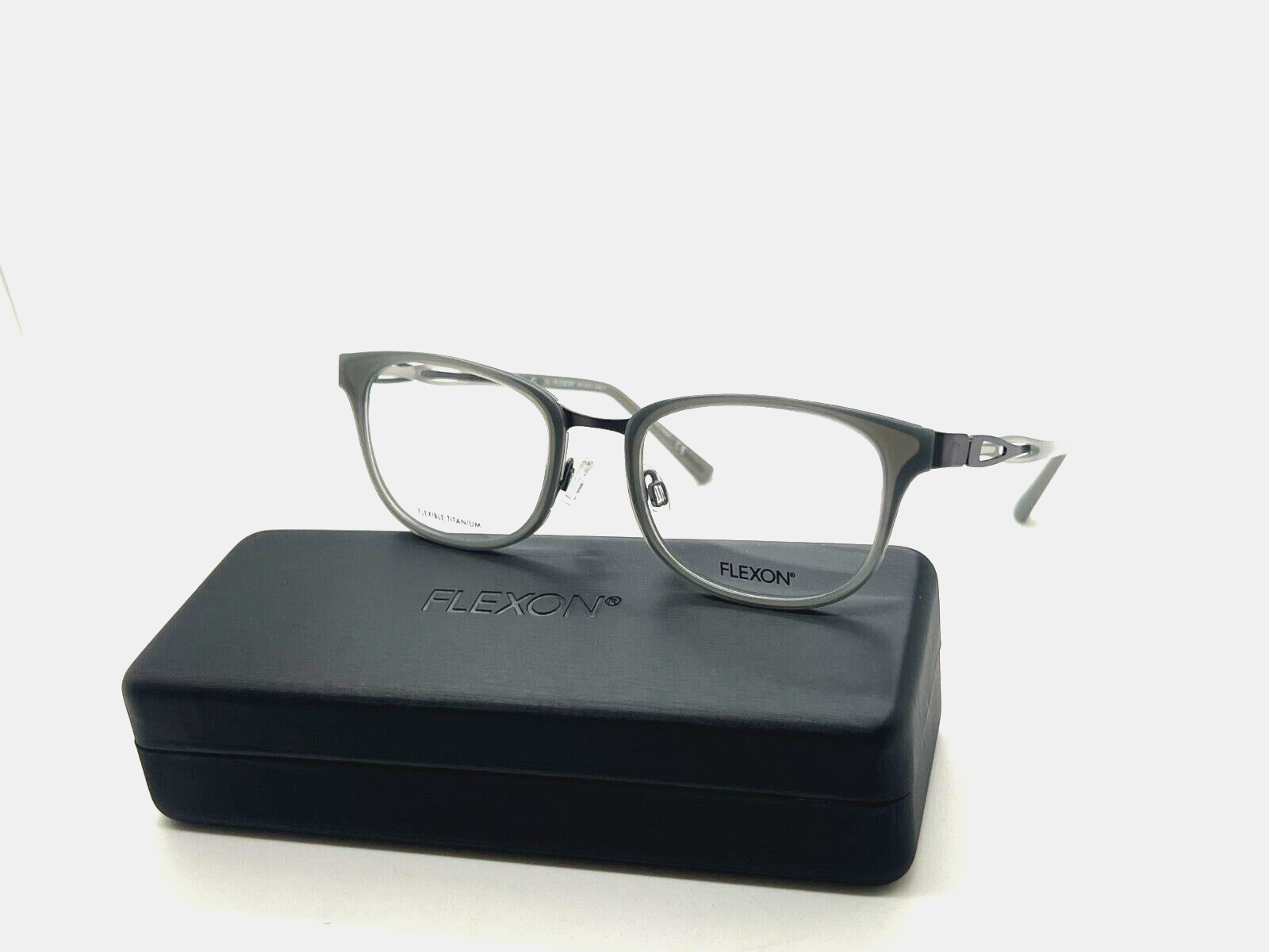 NEW FLEXON W3010 003 GREY 50-20-135MM FLEXIBLE TITANIUM EYEGLASSES | eBay