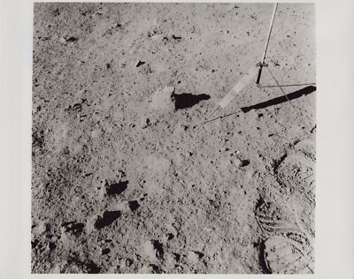 Apollo 15 | RARE NASA 1971 White Rock Lunar Surface Mission 1971 10x8 Photo | eBay